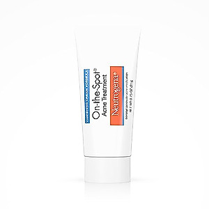 Neutrogena On-The-Spot Acne Treatment Gel with Benzoyl Peroxide - Gentle Face Acne Medicine for Acne Prone Skin, 0.75 oz