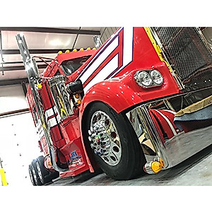 Renegade Products Big Rig & Semi Truck Metal Polishing Complete Kit with Buffing Wheels, Buffing Compound, Safety Flanges, Polishing Accessories and Rebel Red Liquid Metal Polish