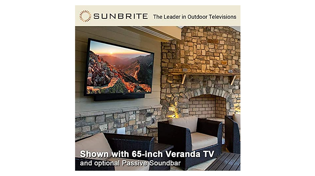 75" SunBriteTV Outdoor TV - Ultimate 4K HDR Experience