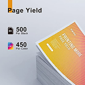 INKNI Remanufactured Ink Cartridge Replacement for Canon PG-260 XL CL-261 XL 260XL 261XL Ink for PIXMA TS5320 TS6420 TR7020 All in One Wireless Printer (Black Tri-Color, 2-Pack)