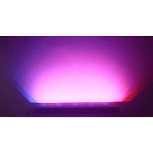 DragonX RGBA Wall Wash Light Bar Plus | 65W LED Wide Beam Horizon Uplights, Professional DJ Stage Strip Strobe Flood Lighting Package DMX for Church, Wedding, Disco, Indoor Party, Club, Band