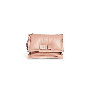 Salvatore Ferragamo Viva Shoulder Bag New Blush One Size