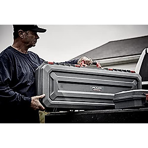 Plano All Weather 42 Inch AW2 Tactical Case with Rustrictor, Premium Gun Case with Perforated Pluck Foam for Custom Protection, Black