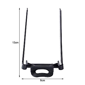 SXRH Doberman Dog Ear Stand Support Tool,Dog Ear Posting Kit Fixed Correction Vertical Holder,Dog Ear Stand Up Support with Tape for Doberman Pinscher Dogs,German Shepherd,Dog Ear Care Tools, Black