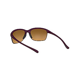Oakley womens Oo9191 Unstoppable Sunglasses, Raspberry Spritzer/Brown Gradient Polarized, 65 mm US