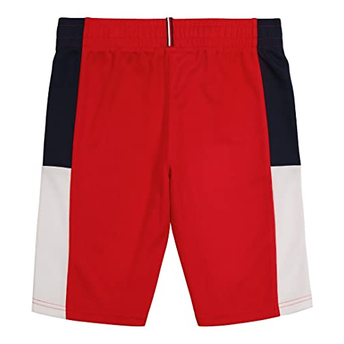 Tommy Hilfiger Boys' Basketball Training Shorts, Featuring Lightweight Mesh, Elastic Waistband with Drawstring