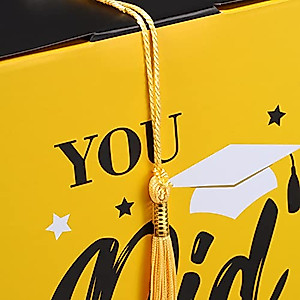 BESTOYARD 2023 Graduation Card Holder Box Congrats Grad Card Box Invitation Card Box Graduation Party Favors 2023 (2023-A)