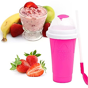 slushy maker slushy maker cup slushie cup slushie maker slushie maker cup ez slushy cup slushie cups maker cup slushy cups slushy freeze cup slush cup squeeze slushing cup slushy cup maker (Pink)