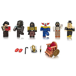 Roblox Action Collection - Night of the Werewolf Six Figure Pack [Includes Exclusive Virtual Item]