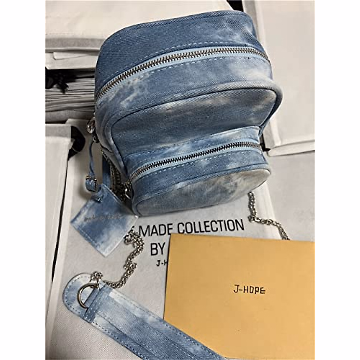 Kpop Bangtan Boys ARTIST BAG J Hope Denim Jeans Bags Meet The Side And Side Mini Bag Women Girls Shoulder Bag