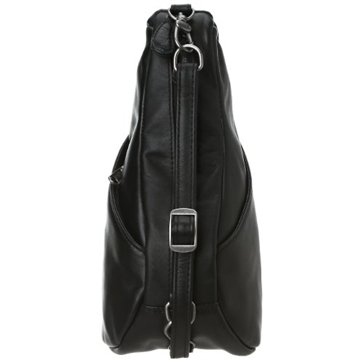 AmeriBag Healthy Back Bag Leather Large Baglett, Black