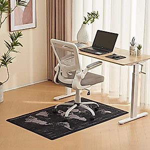 Office Chair Mat for Hardwood & Tile Floor, Desk Chair Mat,55"x35" Computer Rolling Chair Mat,, Splat Mat for Under High Chair ,Large Anti-Slip Floor Protector for Home Ofiice