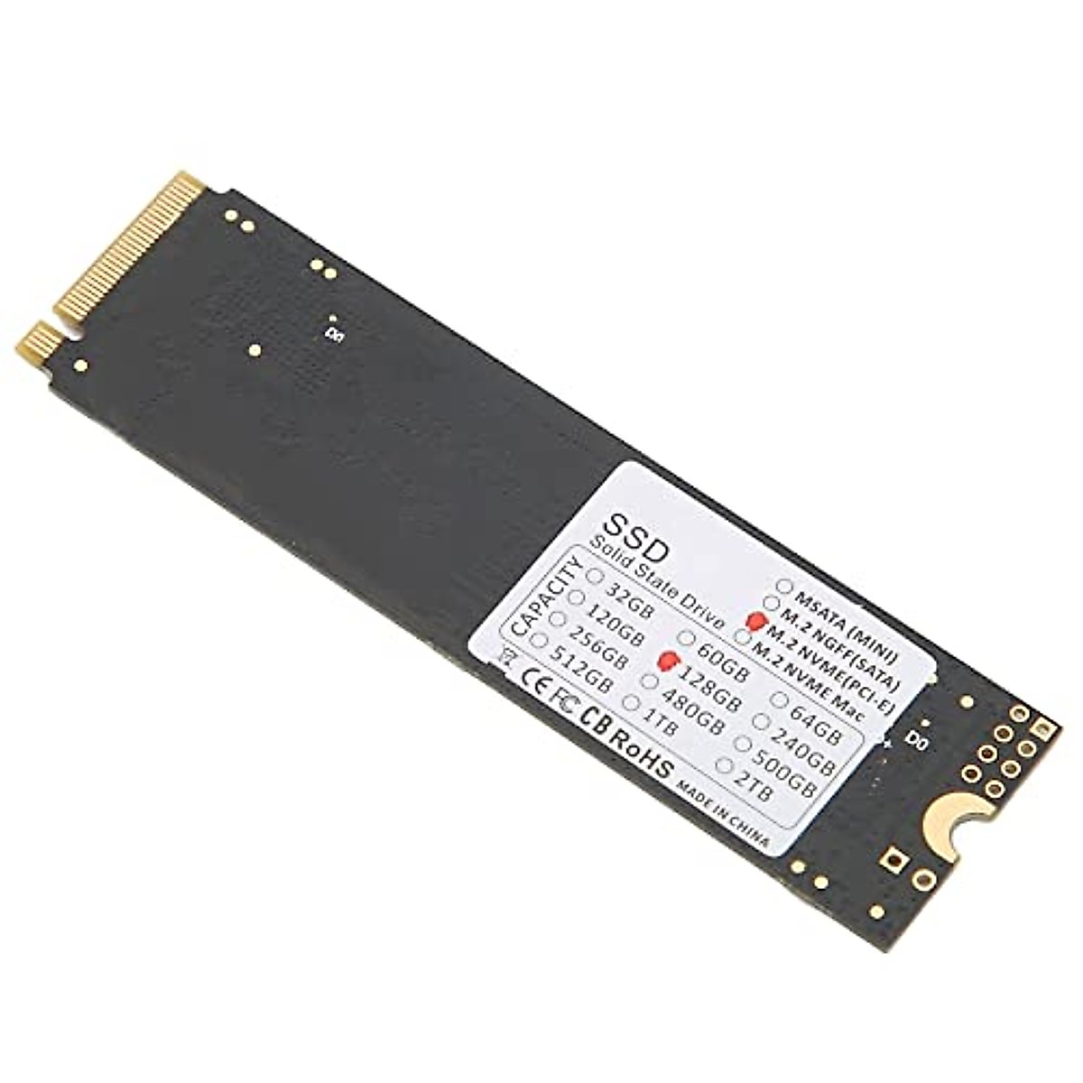 ASHATA M.2 NVMe 2280 SSD M.2 NVMe PCIe Internal Solid State Drive for Gaming and Heavy Graphics, High Speed Low Latency Gaming SSD for Computer(1TB)