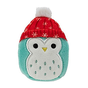 Squishville by The Original Squishmallows Holiday Calendar - 24 Exclusive 2” Festive Squishmallows - Seasonal Toys for Kids and Preschoolers - Ages 3+