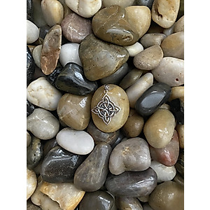 Jewelry Trends Sterling Silver Celtic Trinity Knot Pendant with Circle of Life