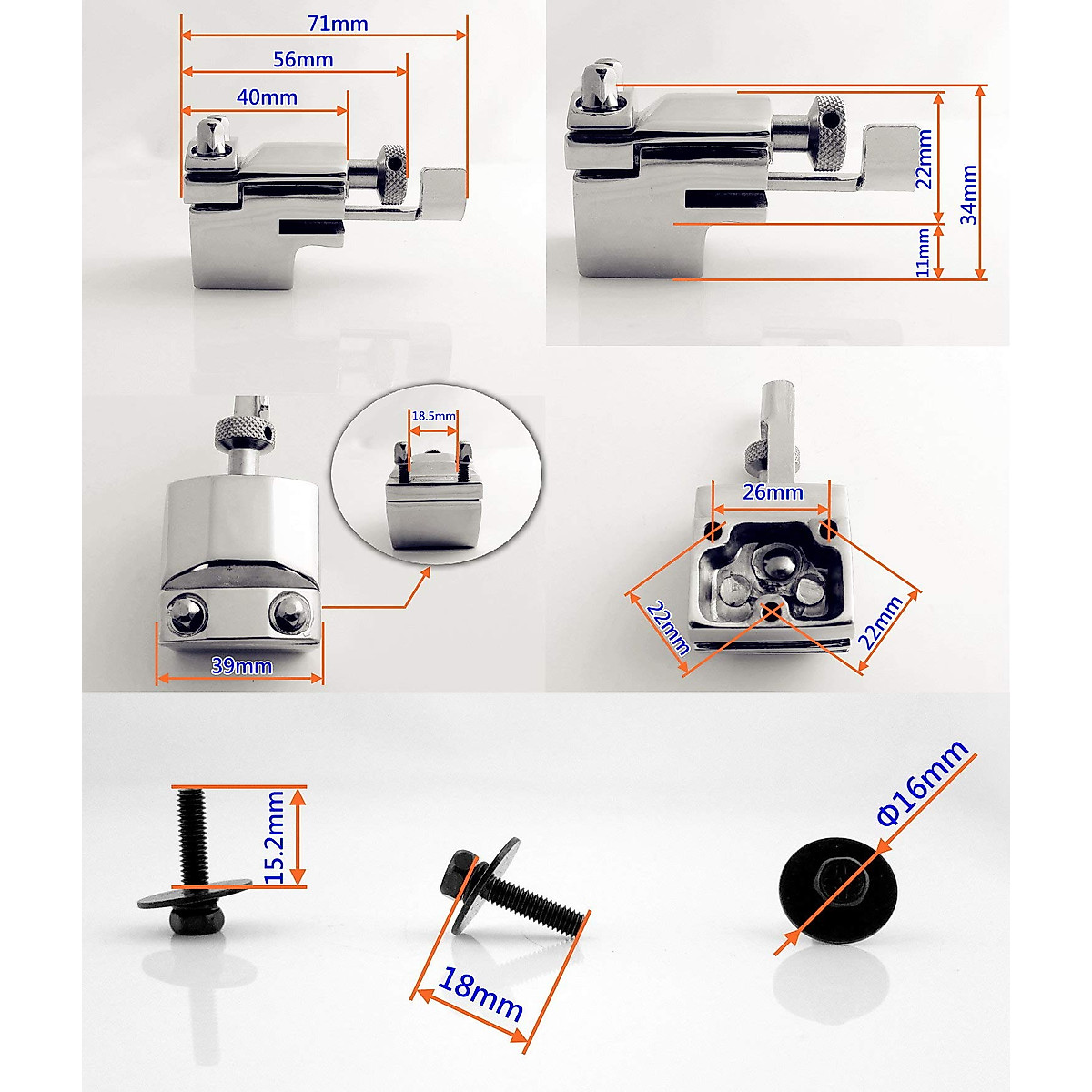 Goedrum Throw-off Snare Strainer with Screws