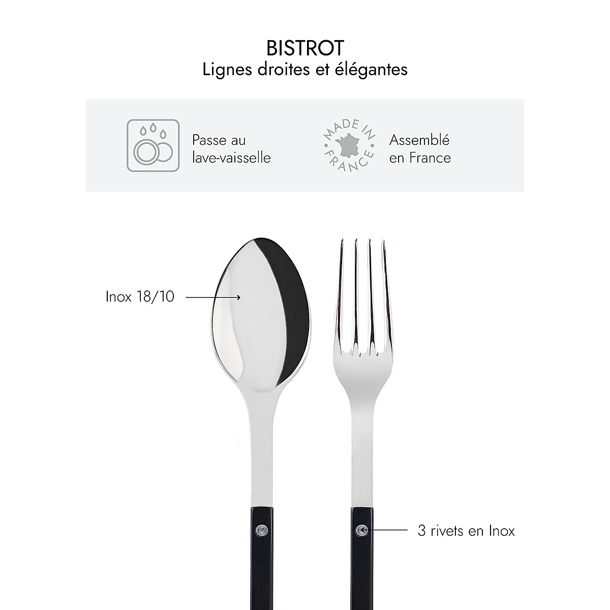 SABRE Women's Serving Set, Black, One Size