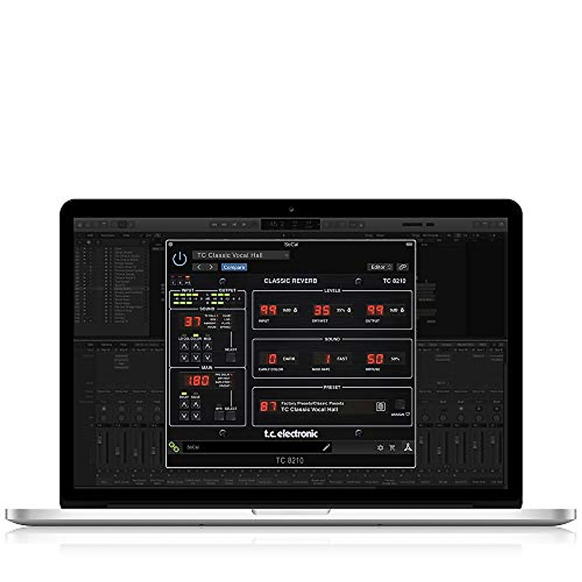 TC Electronic TC8210-DT Classic Mixing Reverb Plug-in with Optional Hardware Controller and Signature Presets