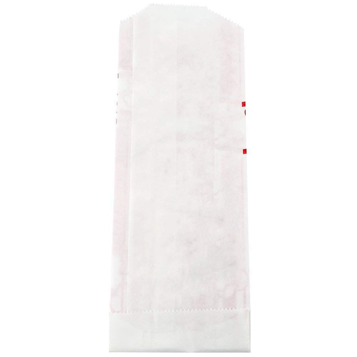 Carnival King Paper Popcorn Bags, Red/White, 100 Count (Pack of 1)