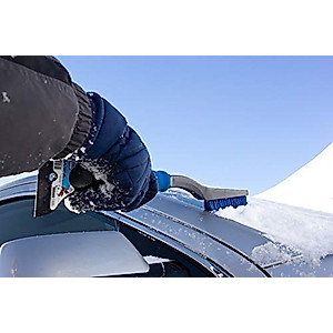 Mallory 530 REACH 24" Snow Brush with Foam Grip (Colors may vary) , Red