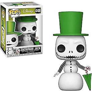 POP Disney: The Nightmare Before Christmas - Snowman Jack Funko Vinyl Figure (Bundled with Compatible Box Protector Case)