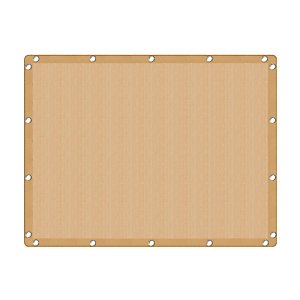 VICLLAX 90% Shade Fabric Sun Shade Cloth Privacy Screen with Reinforced Grommets for Outdoor Patio Garden Pergola Cover Canopy 6x8 FT, Wheat