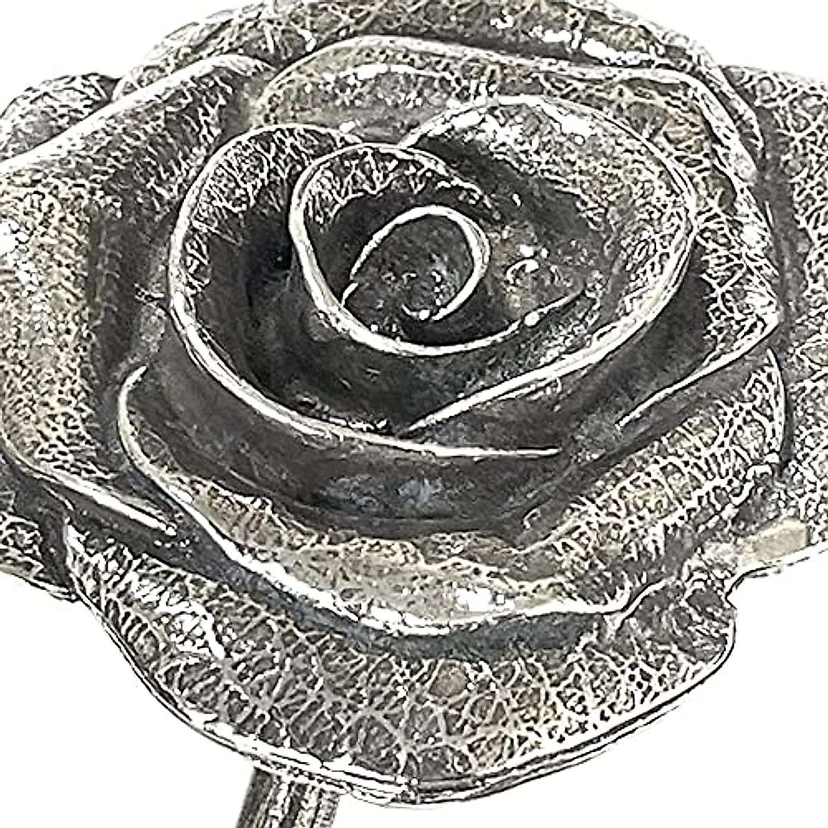 English Pewter Company 10th Tenth Tin Ten 10 Year Wedding Anniversary Everlasting Forever Rose Keepsake Gift [ANN101]