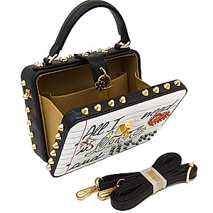 All I Need Is LOVE and WIFI Women's Fashion Faux Leather PU Shoulder Bag Crossbody Handbags