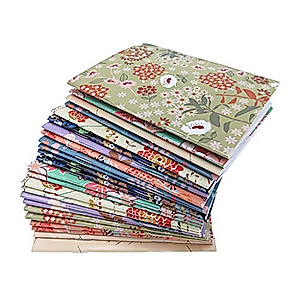 BaodeLI 24pcs Mini Notebook,Floral Patterns Portable Pocket Journal Steno Memo Notebook MiniDaily NotePad(8 Patterns,Ruled Pages)