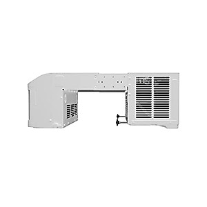 GE Profile ClearView Window Air Conditioner 8,300 BTU, WiFi Enabled, Ultra Quiet for Medium Rooms, Full Window View with Easy Installation, Energy-Efficient Cooling, 8K Window AC Unit, White