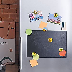 Sunflower Glass Fridge Magnets, Pretty Refrigerator Magnets for Kitchen School Office Cabinet Refrigerator Whiteboard Photo 6pcs