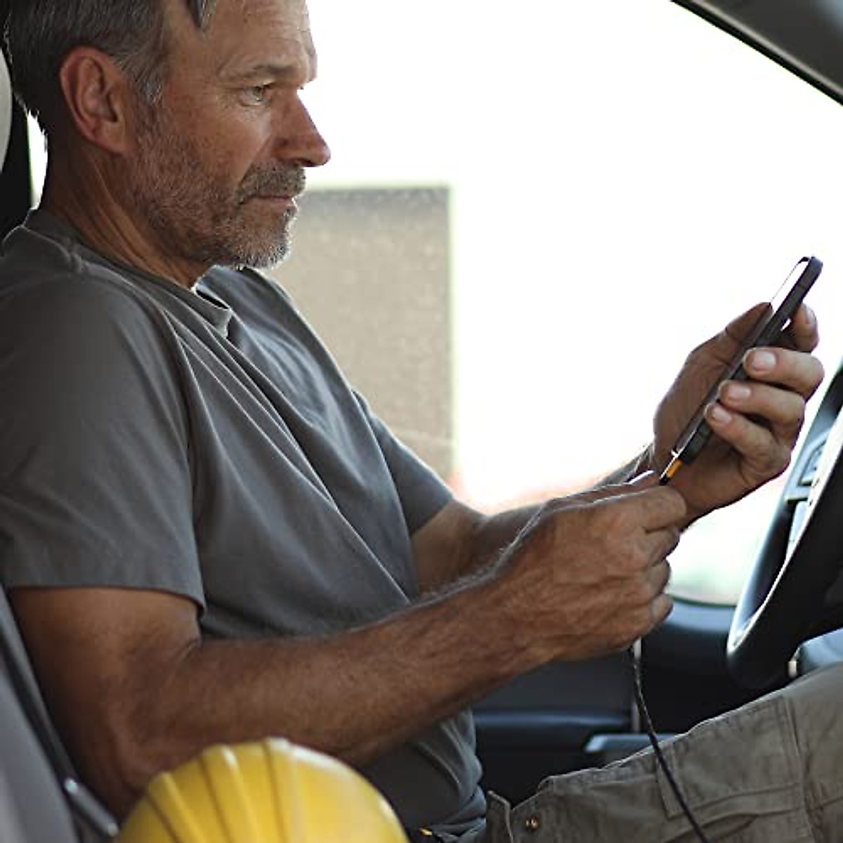 DEWALT 2-Port USB Car Charger — 24W Fast Charge Dual Port USB-A for iPhone 14 13 12 11 Pro Max X XR XS 8 Plus 6s iPad — Compatible with Samsung Galaxy S22 S21 S10 Plus S7 GPS