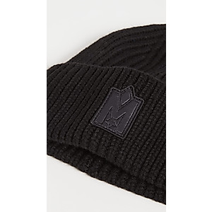 Mackage Women's Jude Beanie, Black, One Size