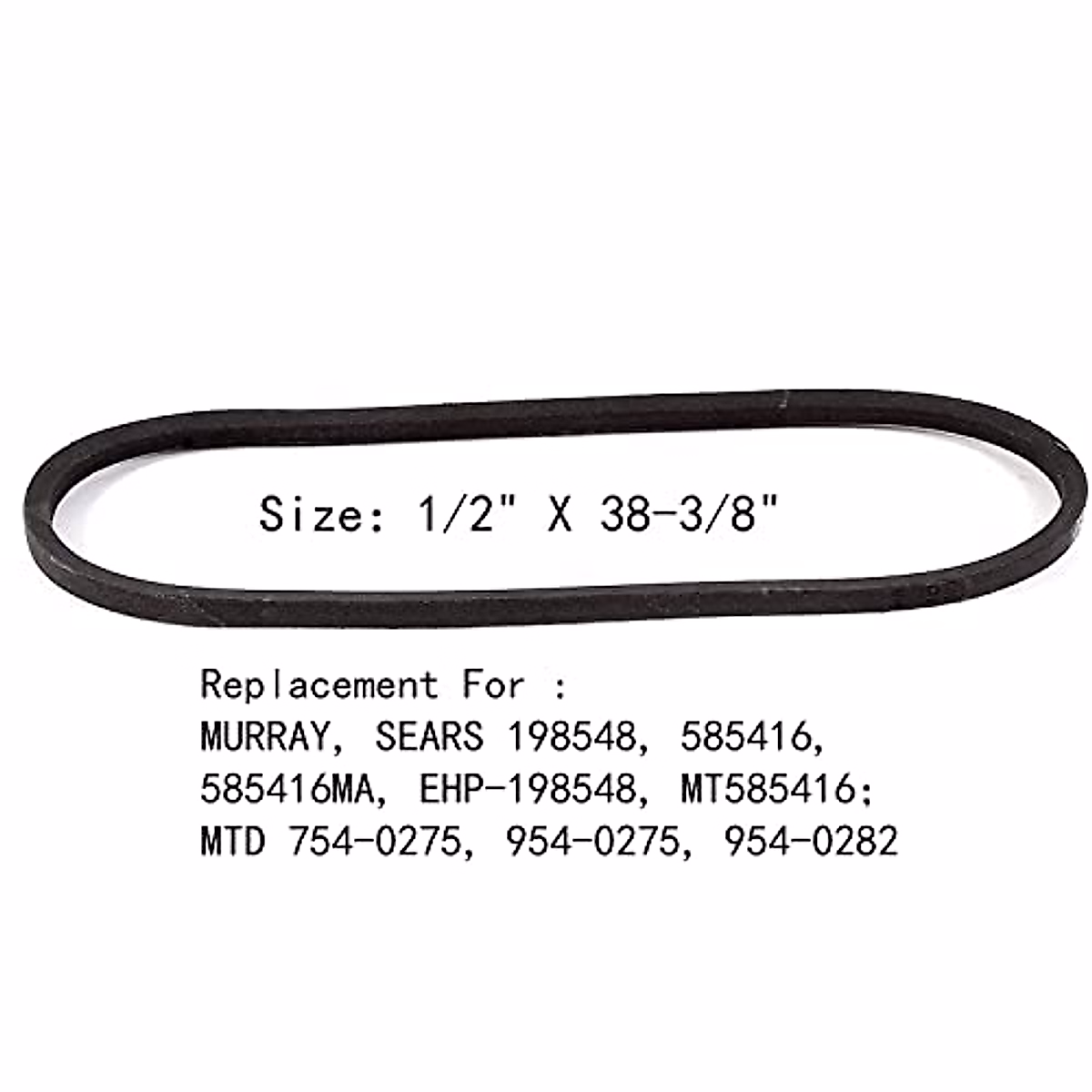 Replacement Belt Set 579932MA & 585416 Fits Craftsman 585416MA 585416 579932 420673 Snow Blower