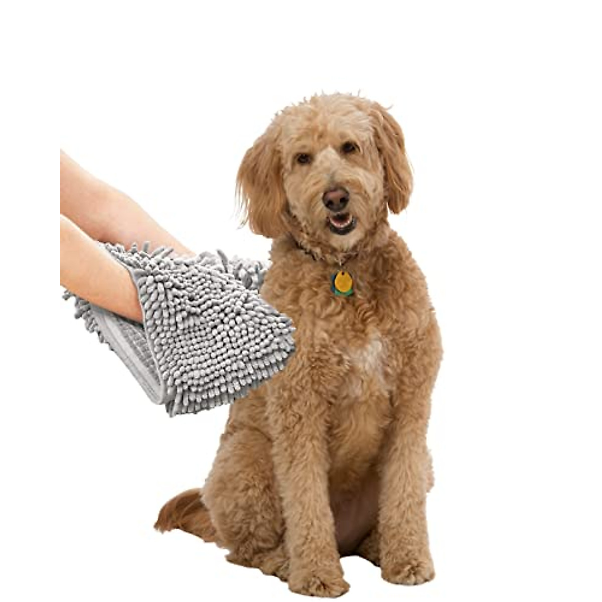 Value Plus: Pet - Microfiber Chenille Towel - Quick Absorbent - Fast Drying - Great for All Sized Dogs and All Pets