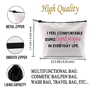 I Feel Comfortable Using Legal Jargon In Everyday Life Storage Bag Law Student Gift Law S Graduation Gift (Feel Comfortable bag)