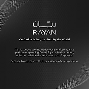 RAYAN Sport Junky Eau de Parfum - 100 mL, Citrus, Oriental, Amber Scent, Unisex, Travel Size