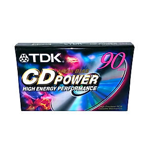 TDK 3 Pack High Bias IEC II Blank Audio Cassettes
