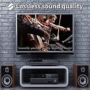 Suplong Optical Digital Audio Cable 6ft/1.8m Fiber Optical Audio Cable Toslink S/PDIF (Nylon Braided,Gold-Plated) for Sound Bar, TV, Sony, Samsung, Bose, LG, Vizio, Sonos