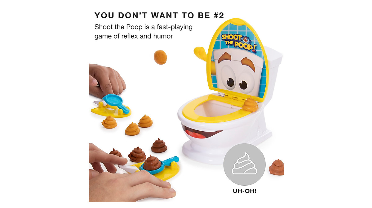 Shoot The Poop: Hilarious Family Game with Talking Toilet