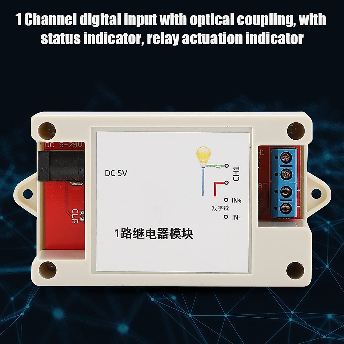 YYQTGG Optocoupler Module, with Abs ESP8266 Channel Relay Relay Module Board Comunicaciones y dispositivos periféricos