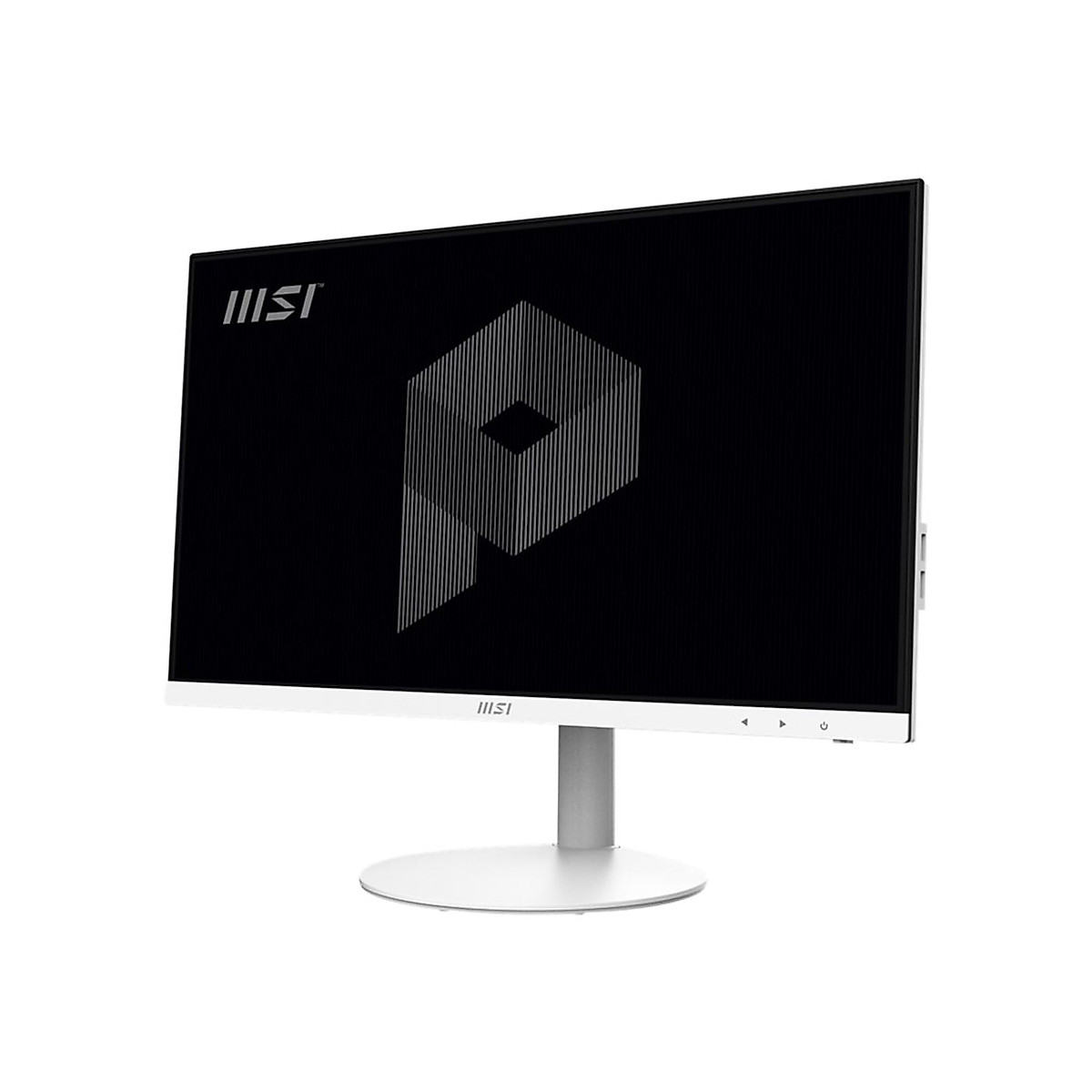 MSI PRO AP241 All-in-One Computer Desktop, 23.8" FHD IPS-Grade LED, Intel Pentium Gold G6405, 4GB Memory, 120GB SSD, WiFi 5, BT 5.1, White, Windows 10 PRO (11M-010US)