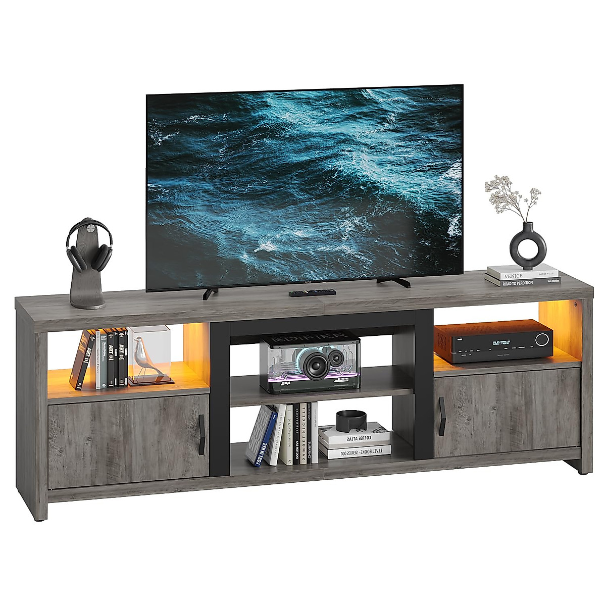 Bestier LED TV Stand