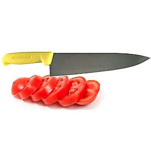 Cozzini Cutlery Imports 8" Chef Knife Assorted Colors and Packs - Razor Sharp Commercial Kitchen Cutlery - Cook's Knives (Mixed - 1 of Each Color)