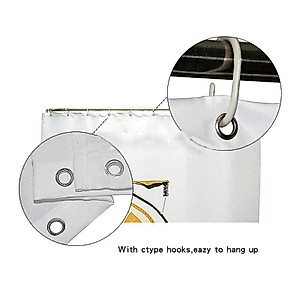 Tiger Bathroom Set Bath Rugs Bathroom Accessory Sets Lion Tiger Wolf Printing Shower Curtain mat Four Sets of Bathroom Toilet Anti-Skid Absorbent Carpet Foreign Trade Four-Piece (Tiger)