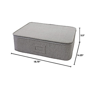 In This Space 12 Divider Storage Organizer for Small Teacups and China