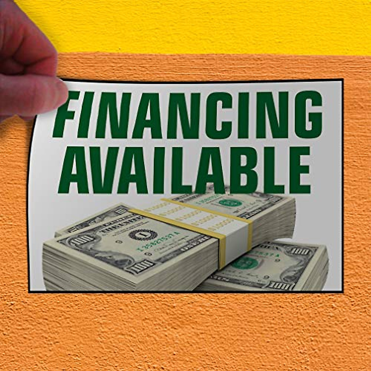 Decal Stickers Multiple Sizes Financing Available Business C Industrial Vinyl Safety Sign Label Business 36x24Inches