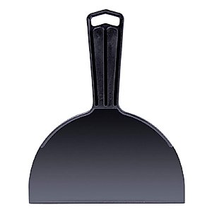 Warner 6" Plastic Flex Putty Knife, 901,Black