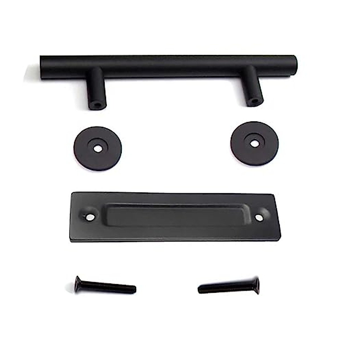 Newhome Barn Door Hardware Kit L: 79" Fit 38" Wide Door Panel