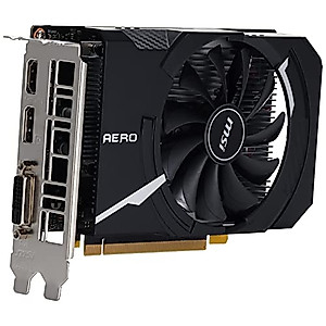 MSI GeForce RTX 3060 Ventus 3X Overclocked Graphics Card 12GB GDDR6 PCIe 4.0 Triple-Fan Thermal Design Ampere Streaming Multiprocessors 1x HDMI 2.1 3X DisplayPort 1.4a w/ Mytrix HDMI Cable